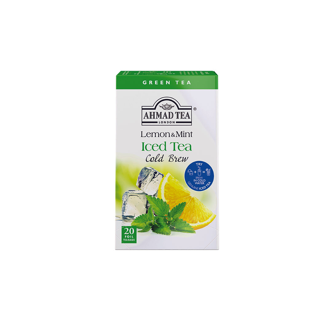 Ledeni čaj LEMON & MINT COLD BREW Ahmad Tea 20 kesica – Delikatesi i ...