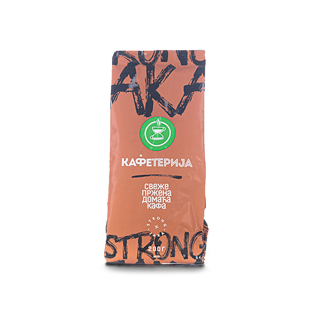 Kafa domaća jaka Kafeterija 200 g mlevena – Delikatesi i tako to...
